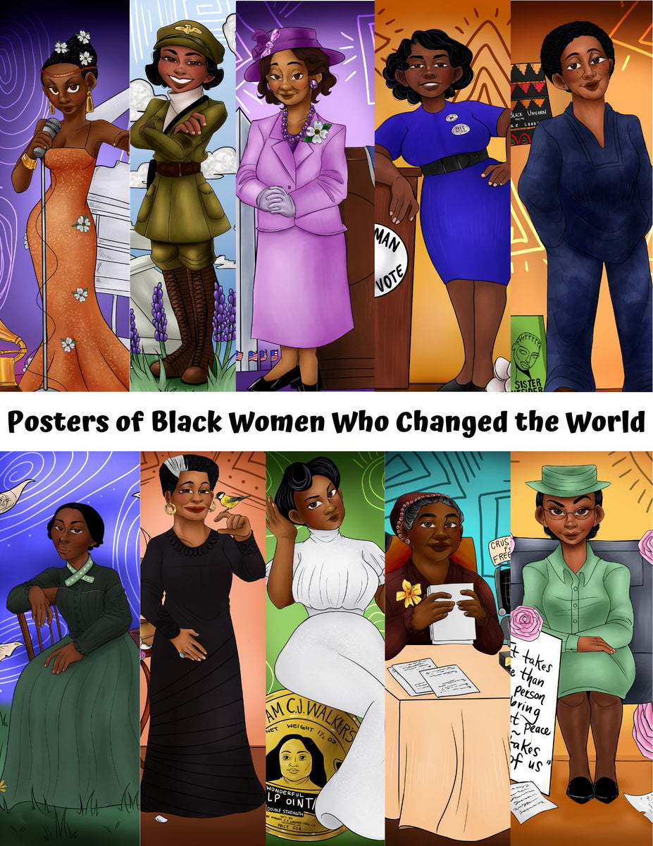 Posters – Girl Power Songs: Black women who changed the world