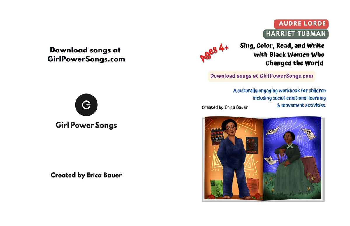 Audre Lorde & Harriet Tubman | Sing, Color, Read, and Write with Black ...